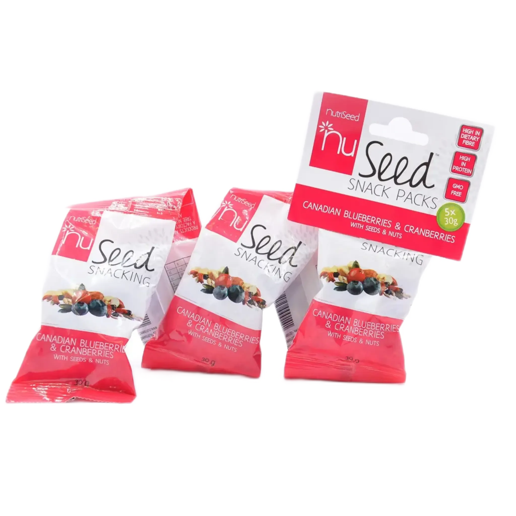 NuSeed Canadian Blueberry & Cranberry - Strip Pack | The Health Food ...